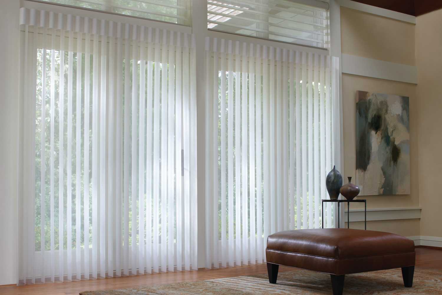 Best vertical sheer drape – Luminette Shade – FREE Session - WinDecor